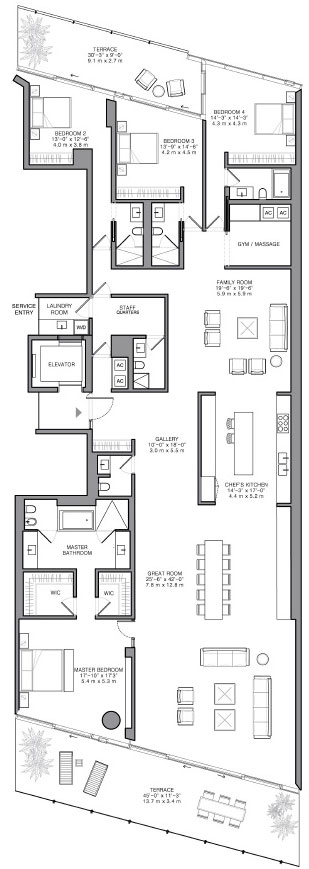 The Surf Club Four Seasons Condos for Sale - Surfside, FL 33154