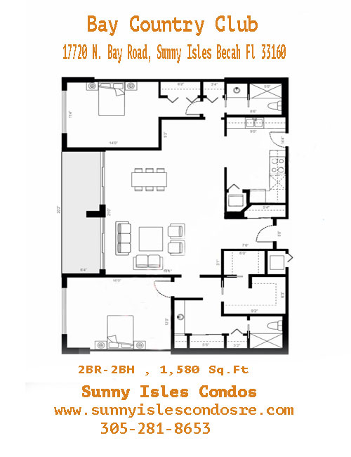 Bay Country Club Condos for Sale - Sunny Isles Beach, FL 33160
